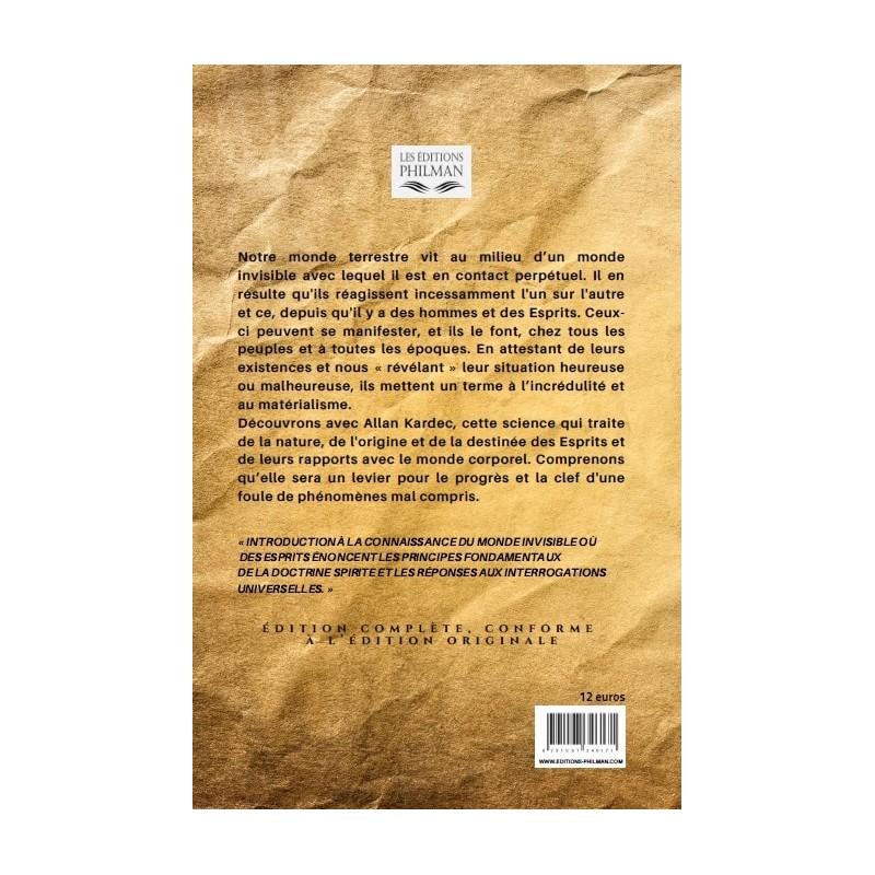 Livre : Qu’est-ce que le spiritisme