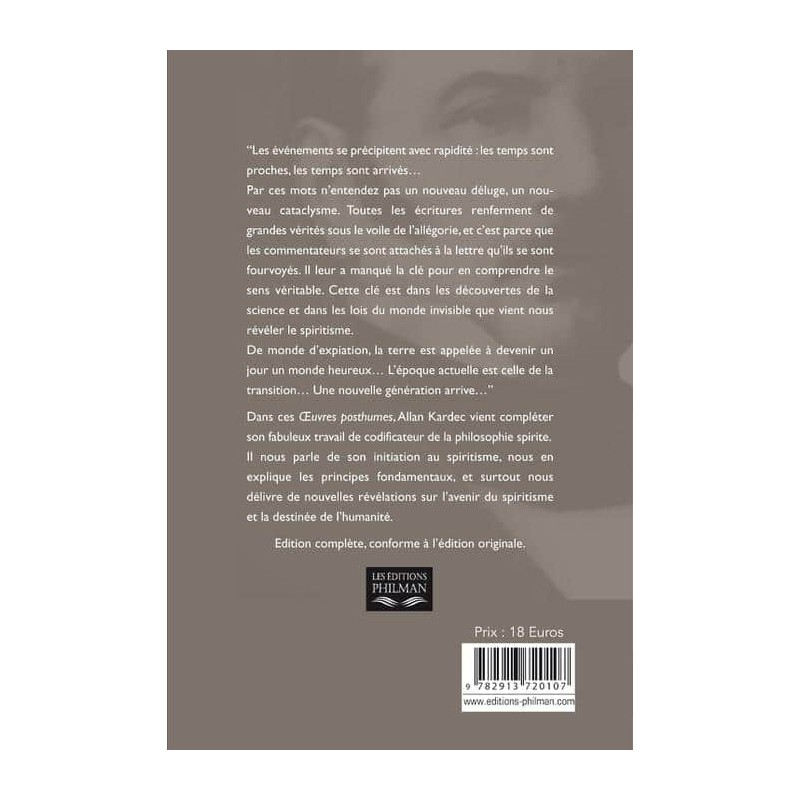 Livre : Œuvres posthumes